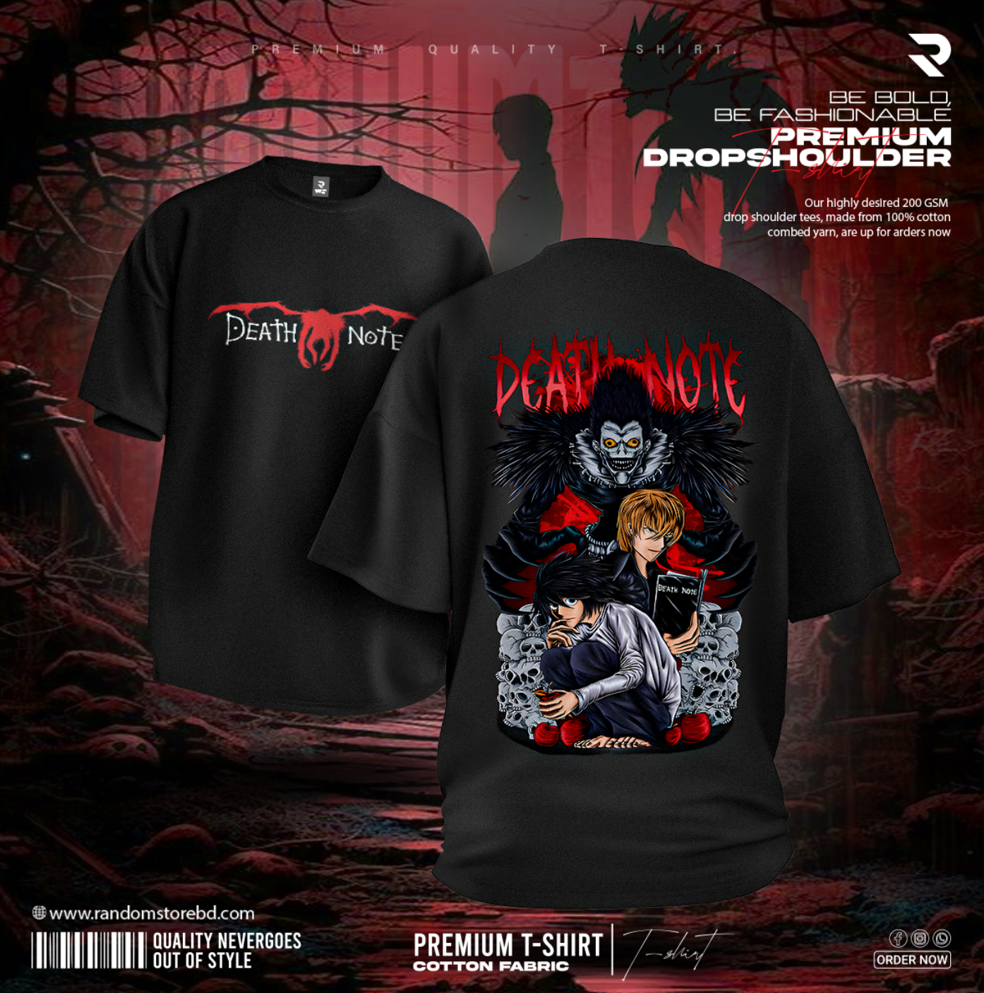 DEATH NOTE SPECIAL EDITION DROPSHOULDER – Random Store